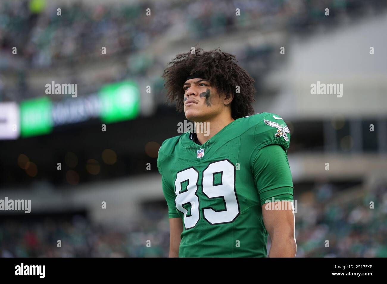 Philadelphia Eagles' Johnny Wilson walks to the field during an NFL ...