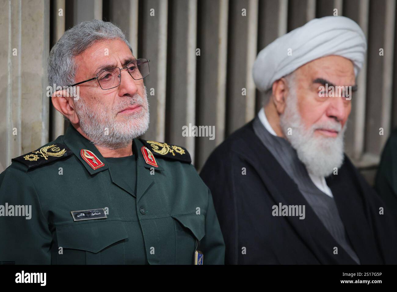 Tehran, Iran. 1st Jan, 2025. Iranian Revolutionary Guard Corps (IRGC ...
