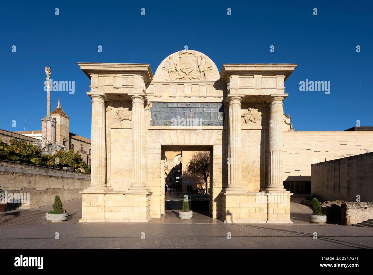 famous door monument, Cordoba, Spain Stock Photo - Alamy