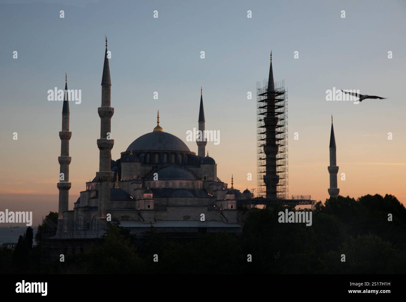 The Blue Mosque during sunset in Istanbul, Turkey, June 10, 2024. (CTK ...