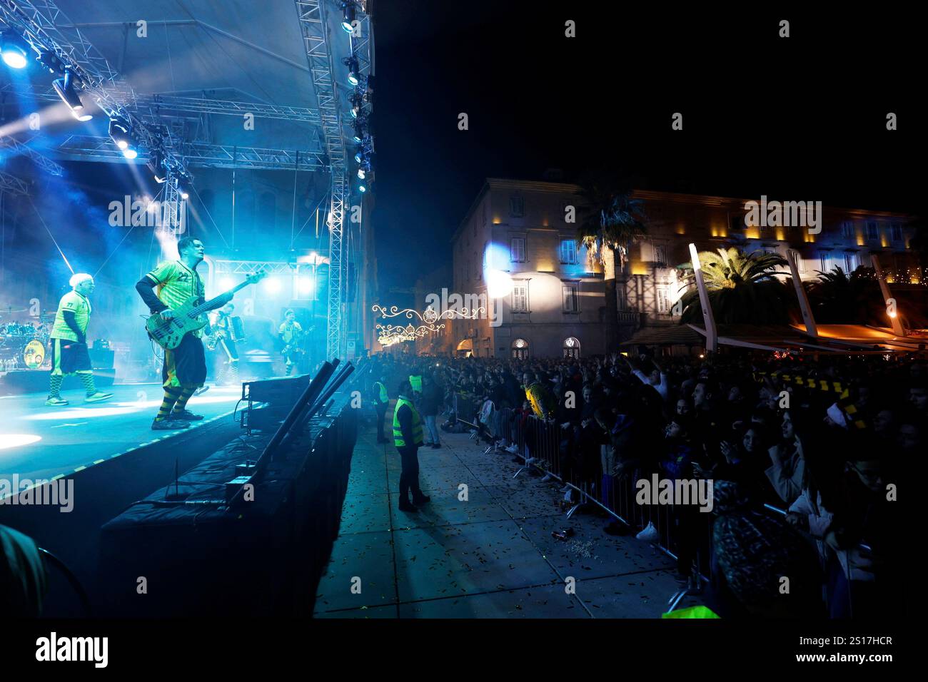 Croatia, Split, 311224. New Year s Eve on the Riva with a concert by ...