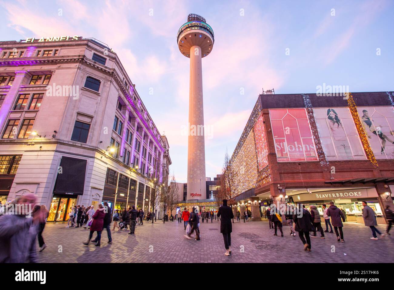 St Johns Beacon (also known as the Radio City Tower) at the heart of ...