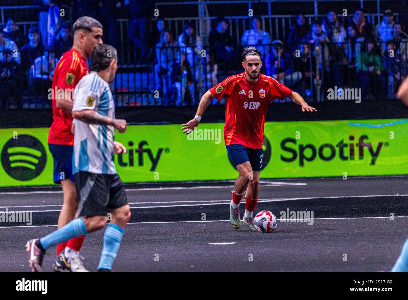 Milan, Italy. 01st Jan, 2025. DE LA MATA Diego (ESP) during King World Cup Nations - Knockout ...