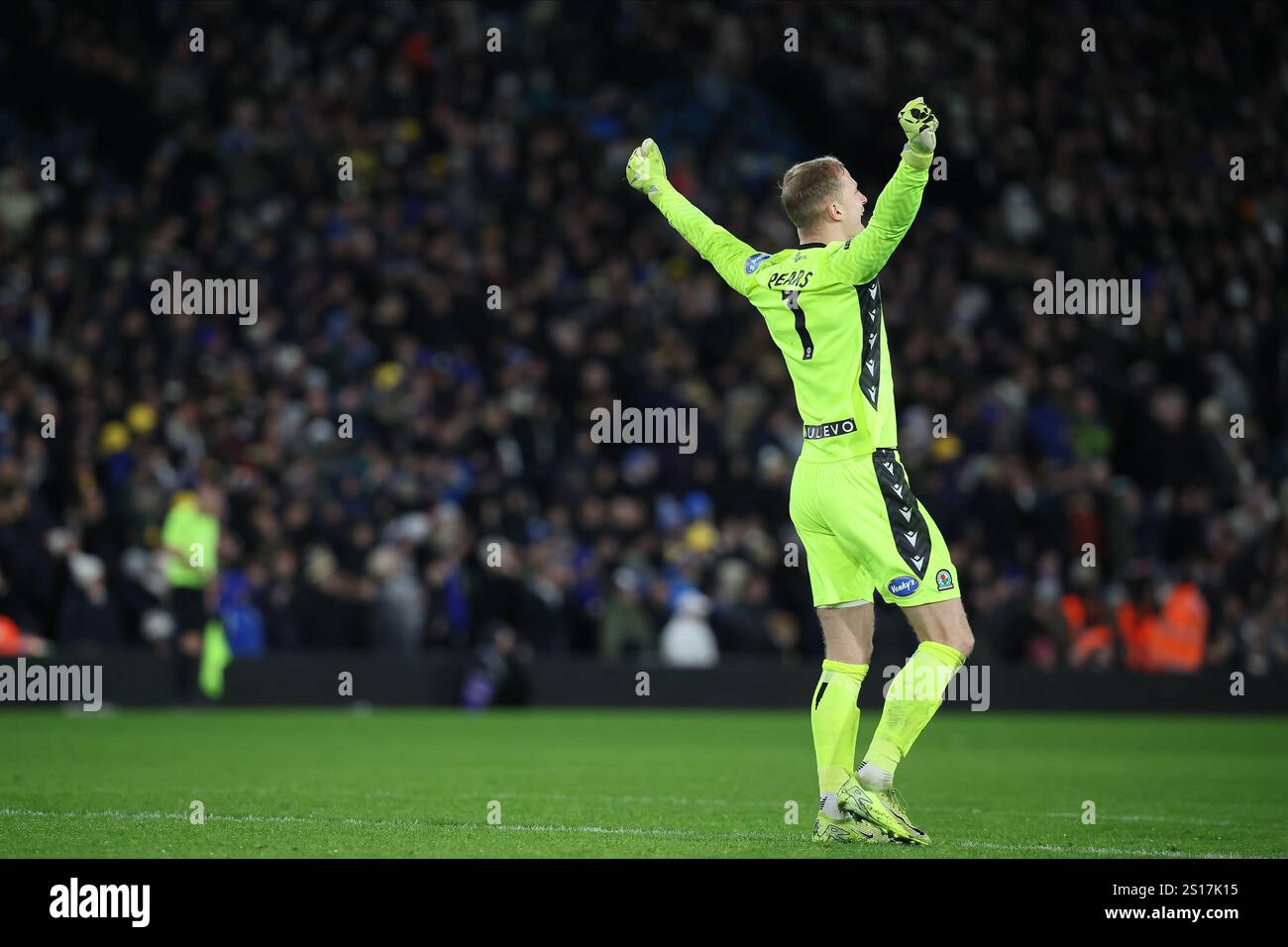 Aynsley Pears (Blackburn Rovers) celebrates his team's equaliser during ...