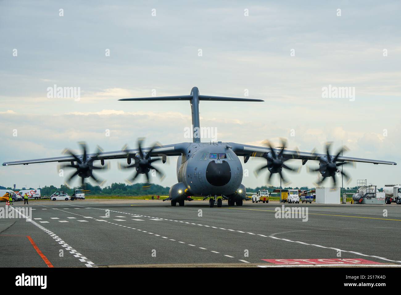 Liepaja, Latvia- June 16, 2024: ZM401 RAF Royal Air Force Airbus C.1 ...