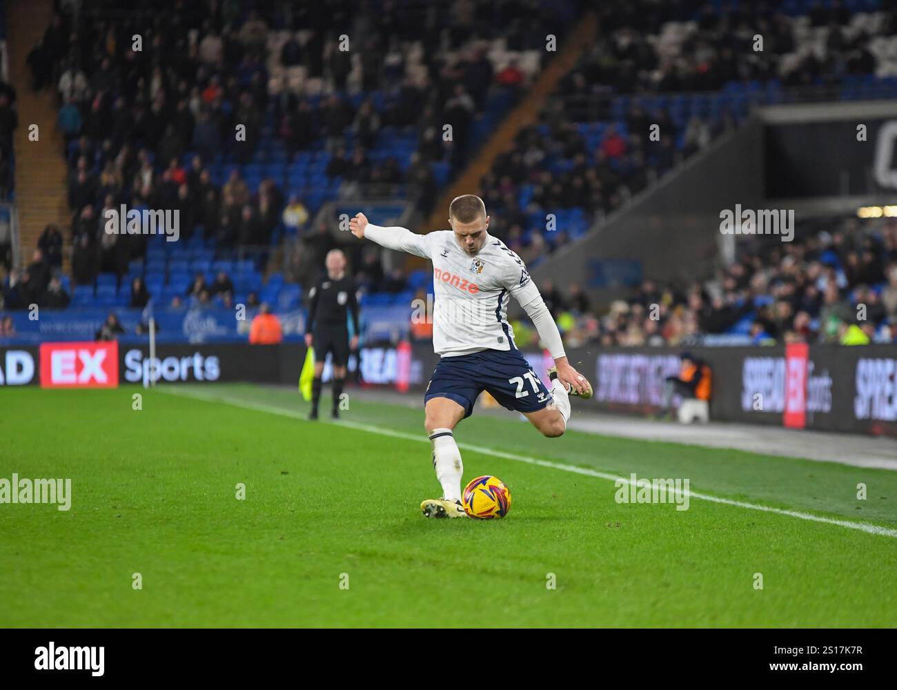 1st January 2025; Cardiff City Stadium, Cardiff, Wales; EFL ...