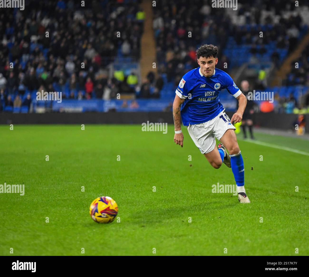 Cardiff City Stadium, Cardiff, UK. 1st Jan, 2025. EFL Championship ...