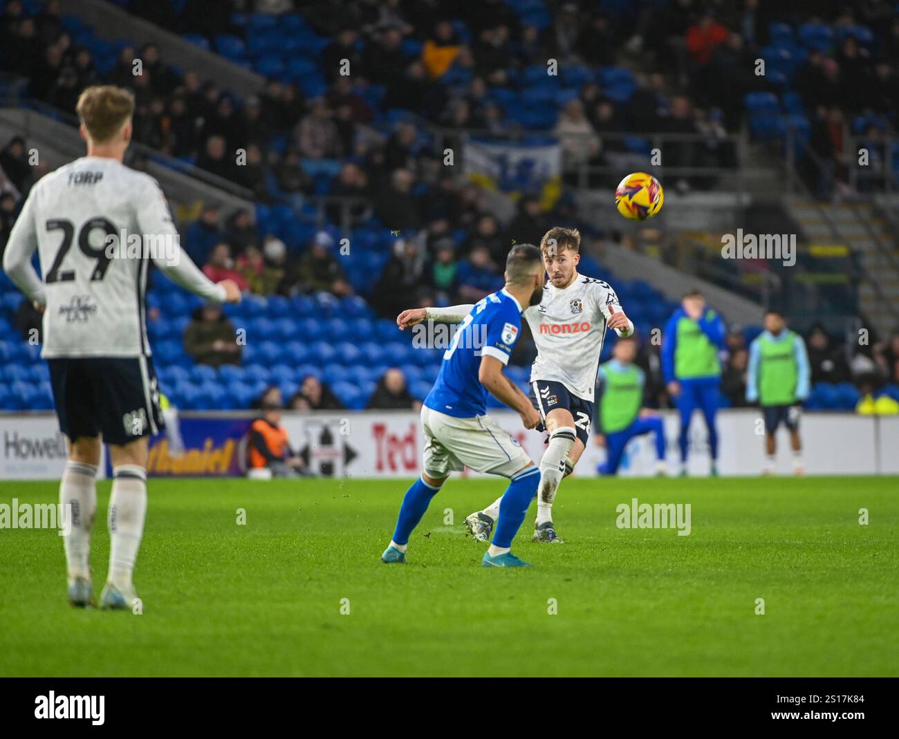 Cardiff City Stadium, Cardiff, UK. 1st Jan, 2025. EFL Championship ...