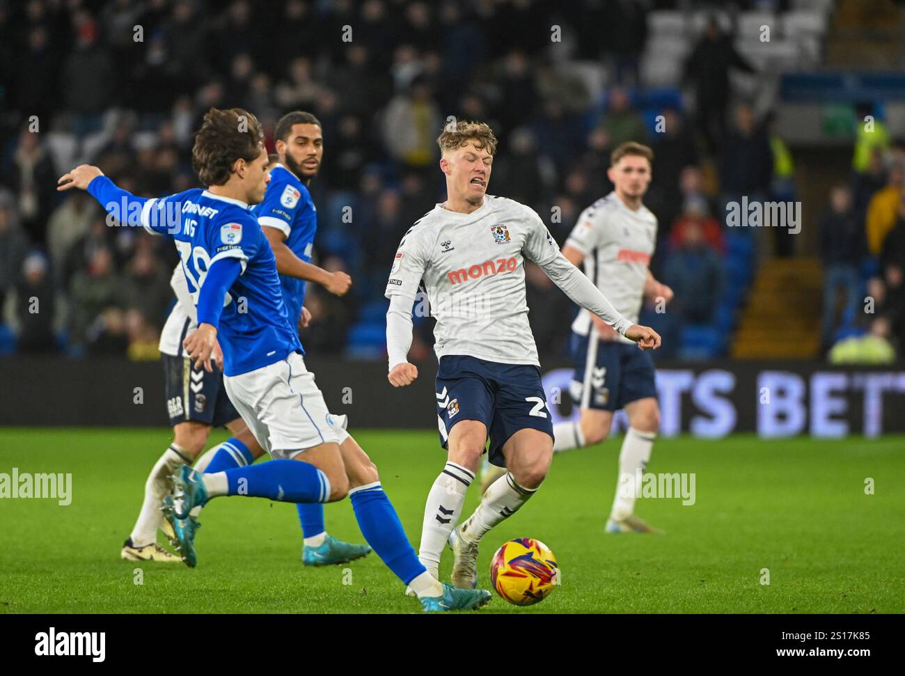 Cardiff City Stadium, Cardiff, UK. 1st Jan, 2025. EFL Championship ...