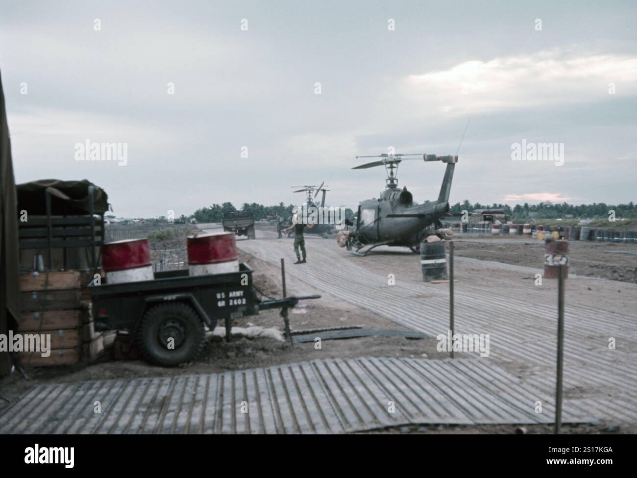 Vietnam War / Vietnamwar - US ARMY Bell UH-1C Gunship Stock Photo - Alamy