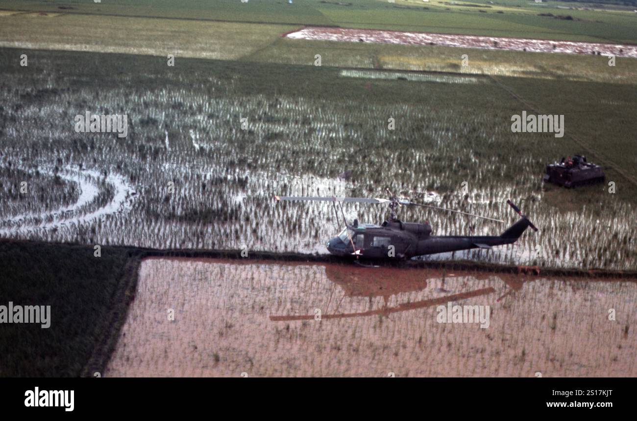 Vietnam War / Vietnamwar - US ARMY Bell UH-1C Gunship Stock Photo - Alamy