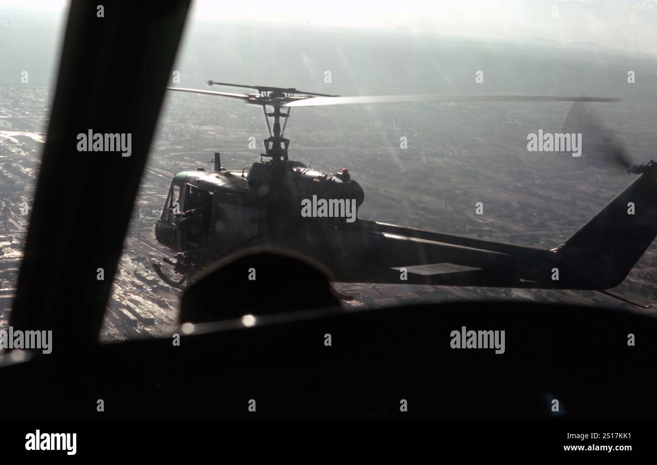 Vietnam War / Vietnamwar - US ARMY Bell UH-1C Gunship Stock Photo - Alamy