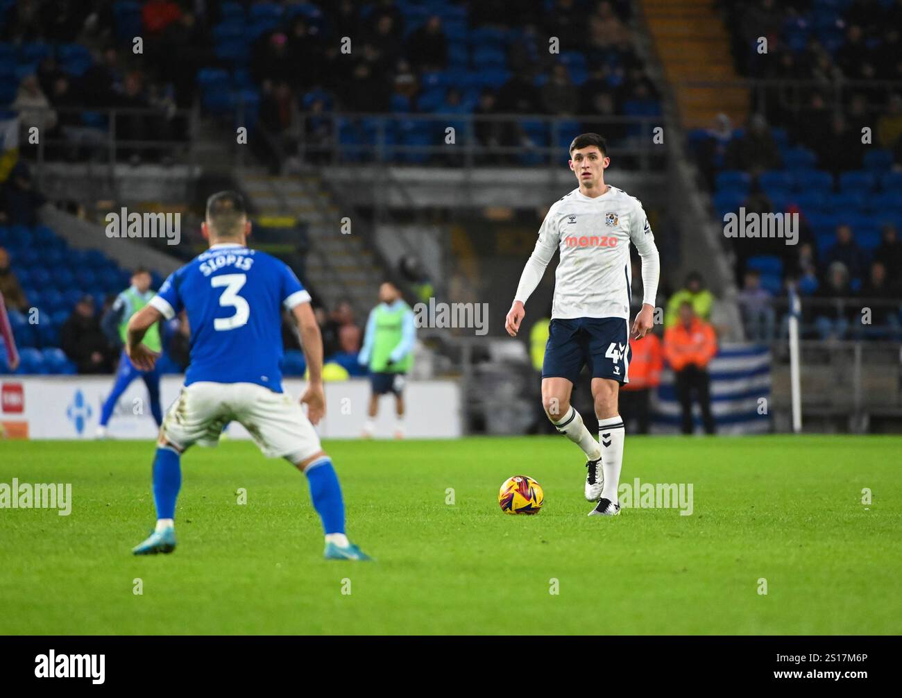 Cardiff City Stadium, Cardiff, UK. 1st Jan, 2025. EFL Championship ...