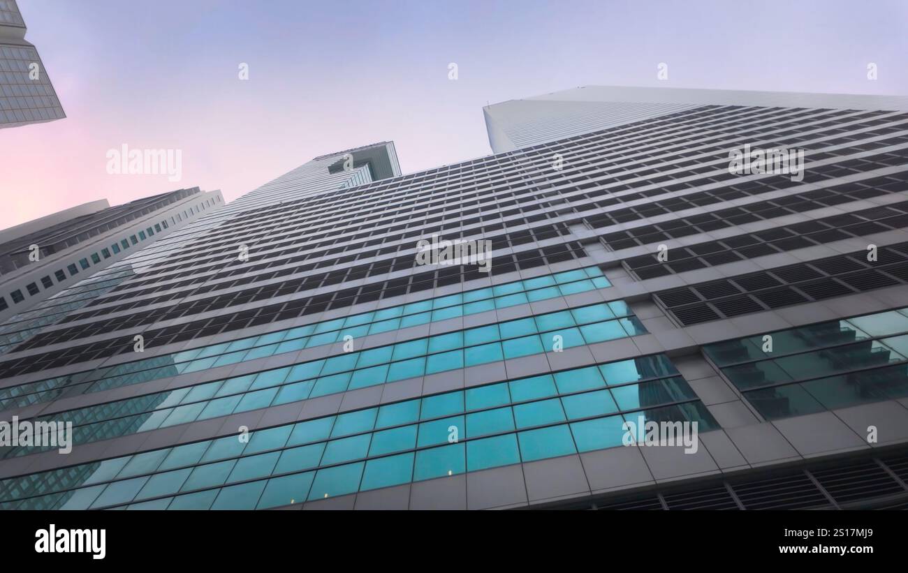 Wells Fargo Towers in Downtown Miami - MIAMI, UNITED STATES - NOVEMBER ...