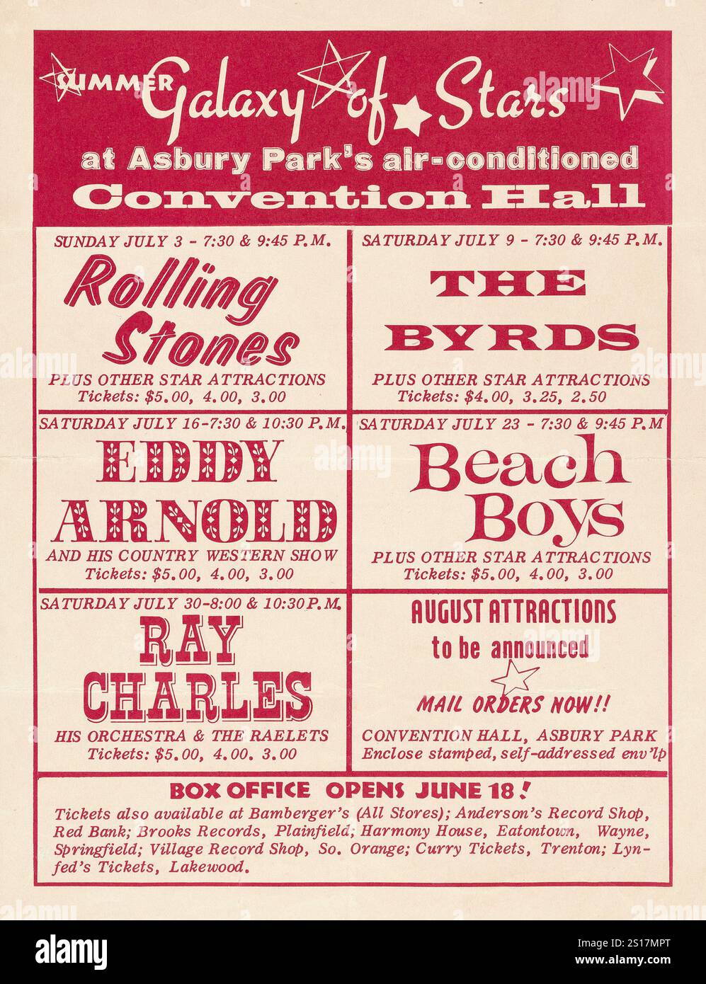 Summer Galaxy of Stars at Asbury Park Conventional Hall - The Rolling ...