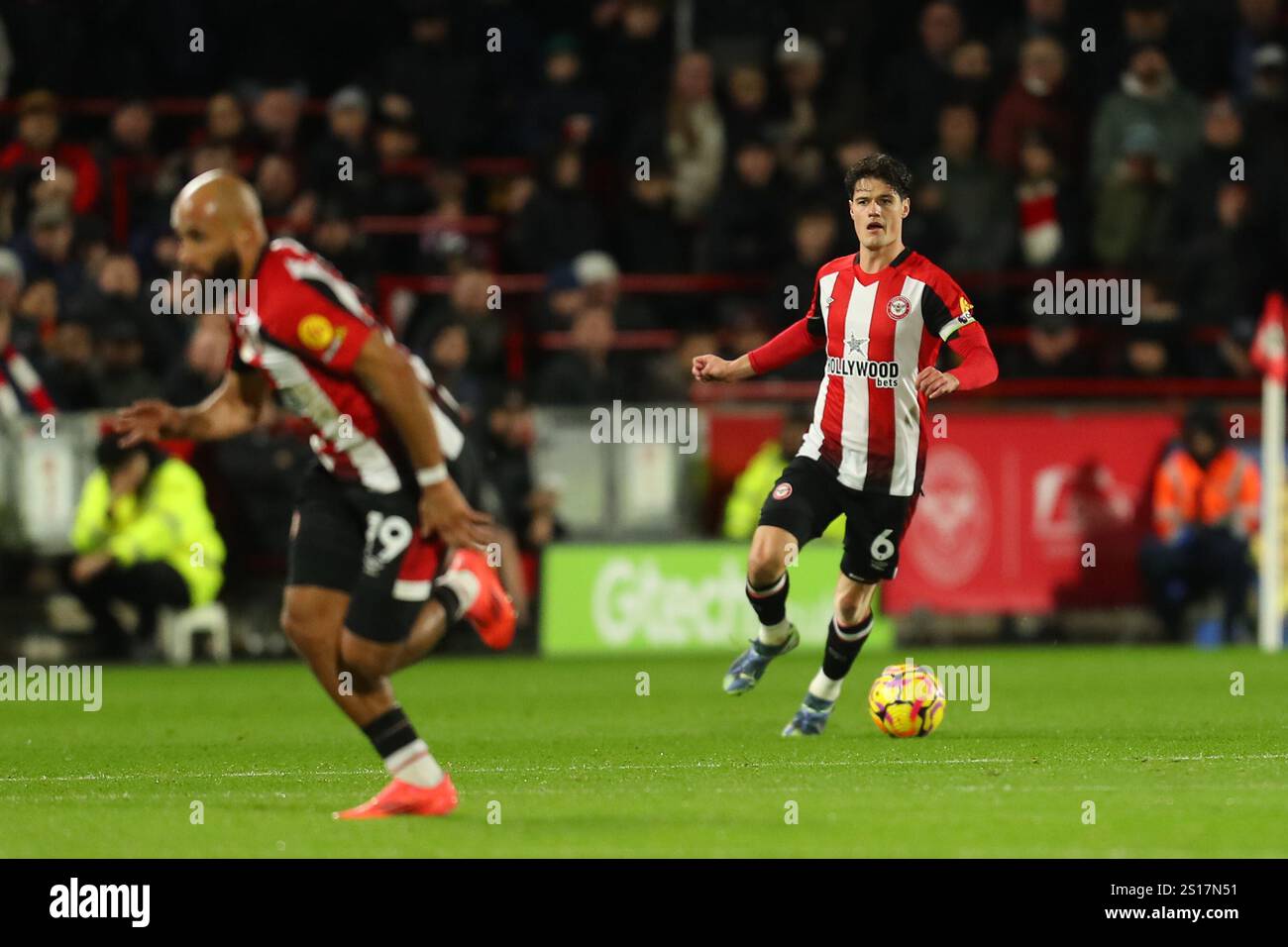 1st January 2025; Gtech Community Stadium, Brentford, London, England ...