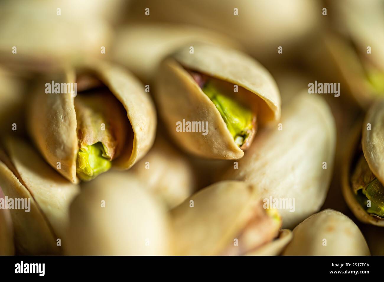 Pistachio nuts. Many pistachios in a pile. Healthy organic nuts ...