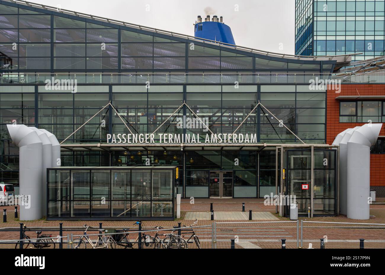 Amsterdam, The Netherlands, 31.12.2024, Passenger Terminal Amsterdam ...