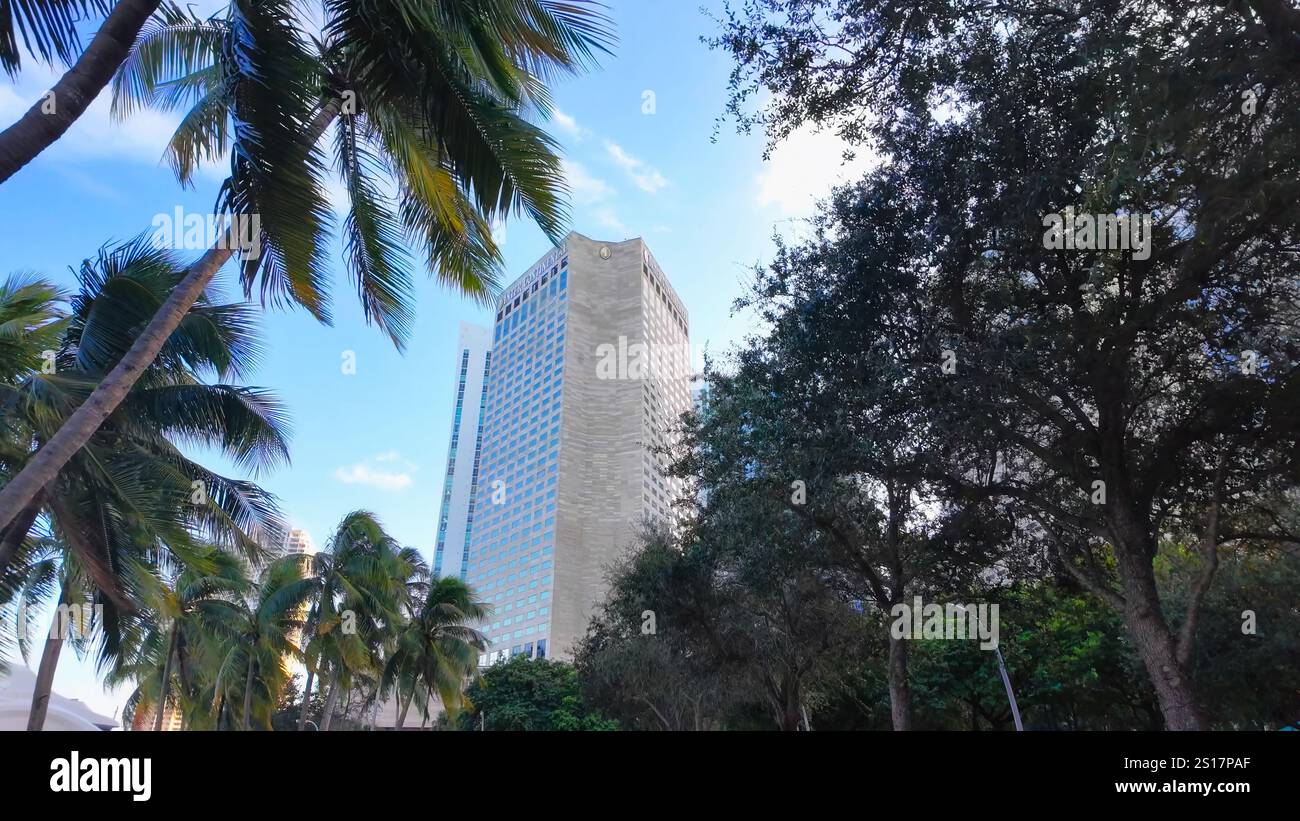 Intercontinental Hotel In Miami at Bayfront Park - MIAMI, UNITED STATES ...