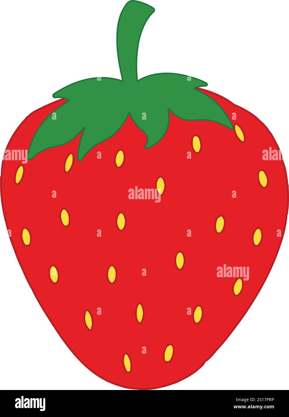 Isolated berry one single Stock Vector Images - Alamy