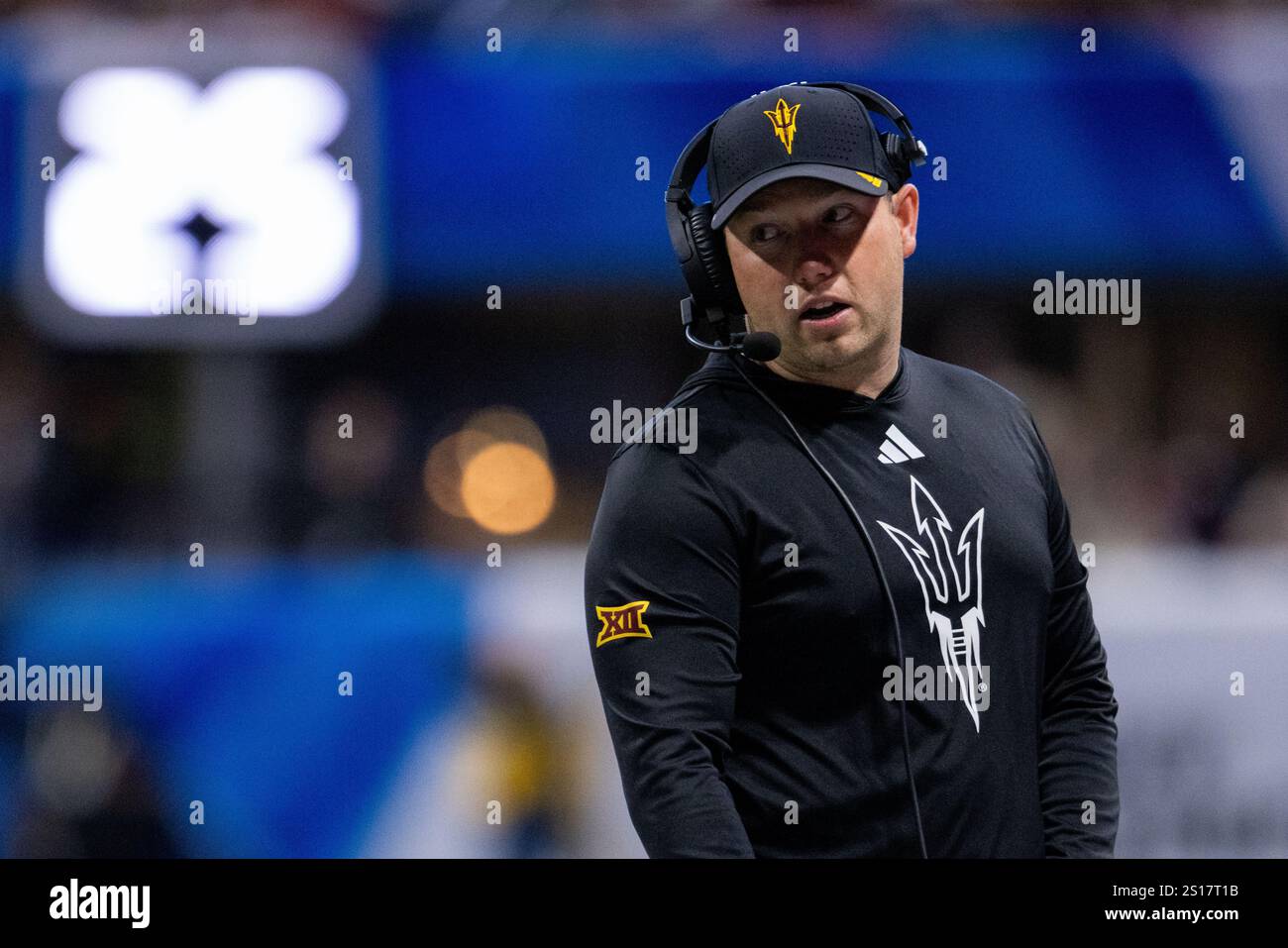 Atlanta, GA, USA. 1st Jan, 2025. Arizona State head coach Kenny ...