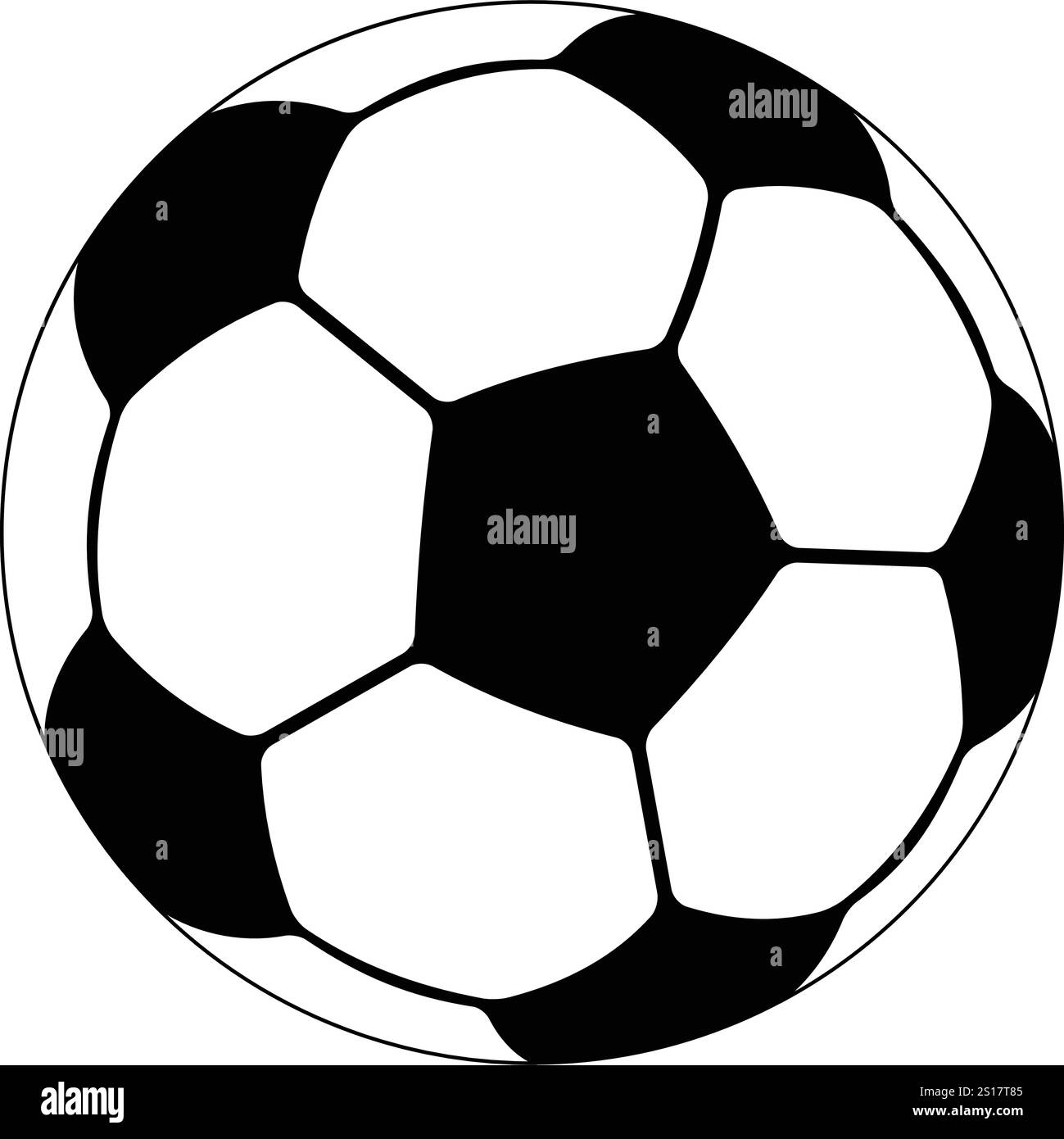 On a white ball Stock Vector Images - Alamy