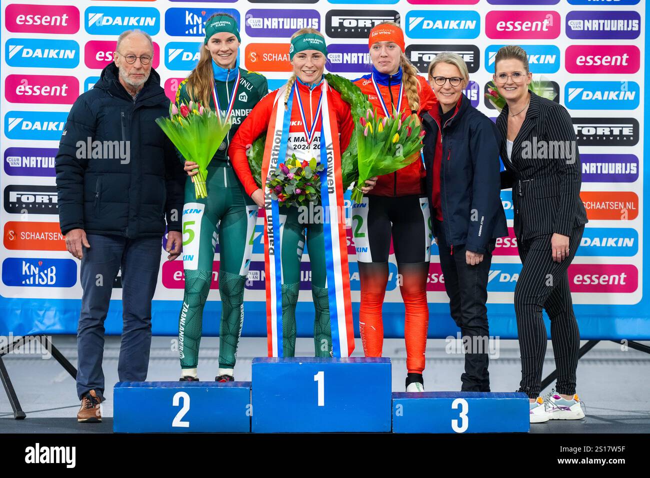 Heerenveen, Netherlands. 01st Jan, 2025. HEERENVEEN, NETHERLANDS ...