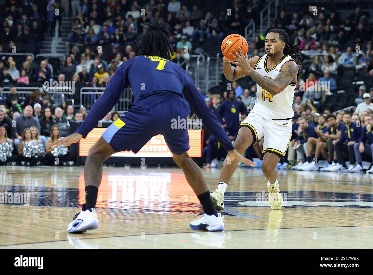 PROVIDENCE, RI - DECEMBER 31: Providence Friars guard Corey Floyd Jr ...