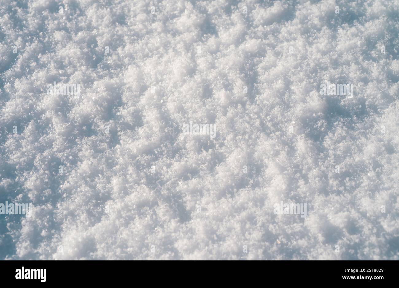 Snow background, winter texture, snowy surface of fluffy snow Stock ...