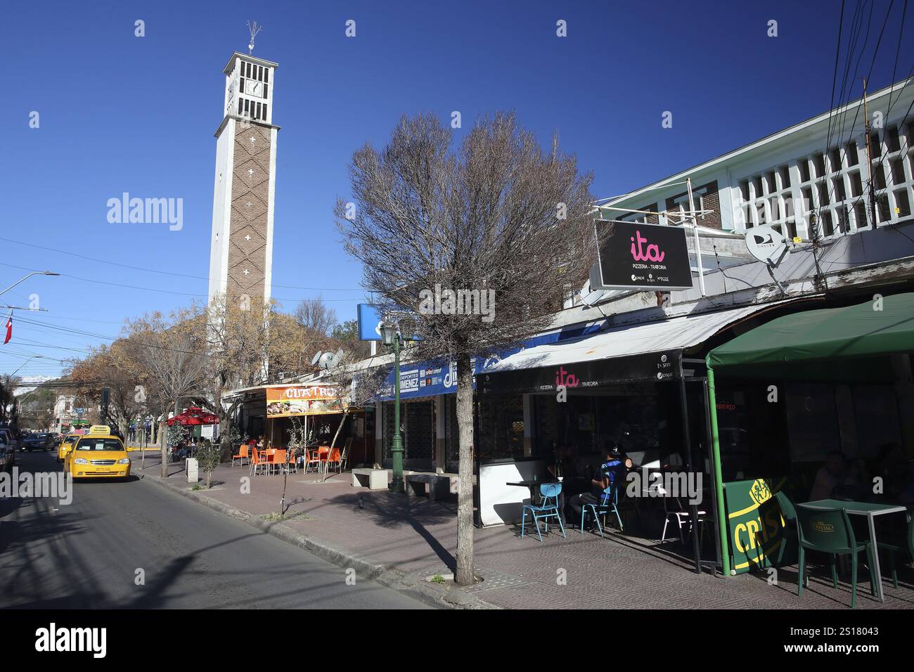 Los Andes, city centre, Chile, South America Stock Photo - Alamy