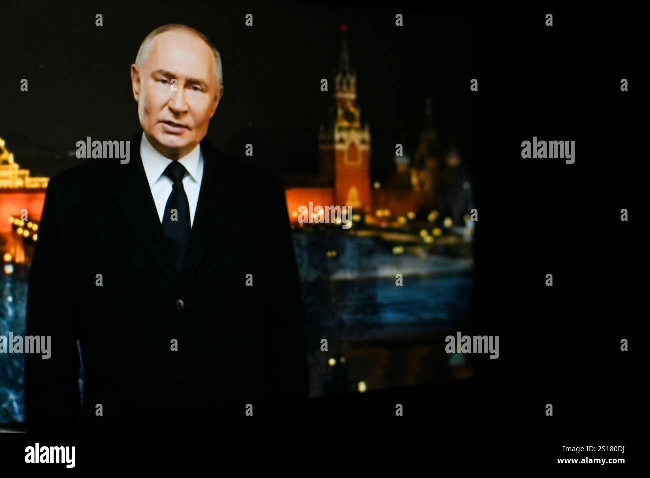 January 1, 2025, Clermont-Ferrand, Auvergne-Rhone-Alpes, France: Russia ...