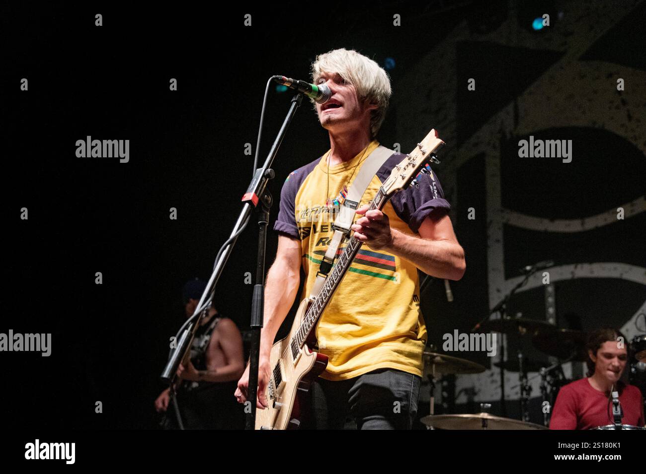 Waterparks (Singer/Guitarist Awsten Knight) performing live at ...