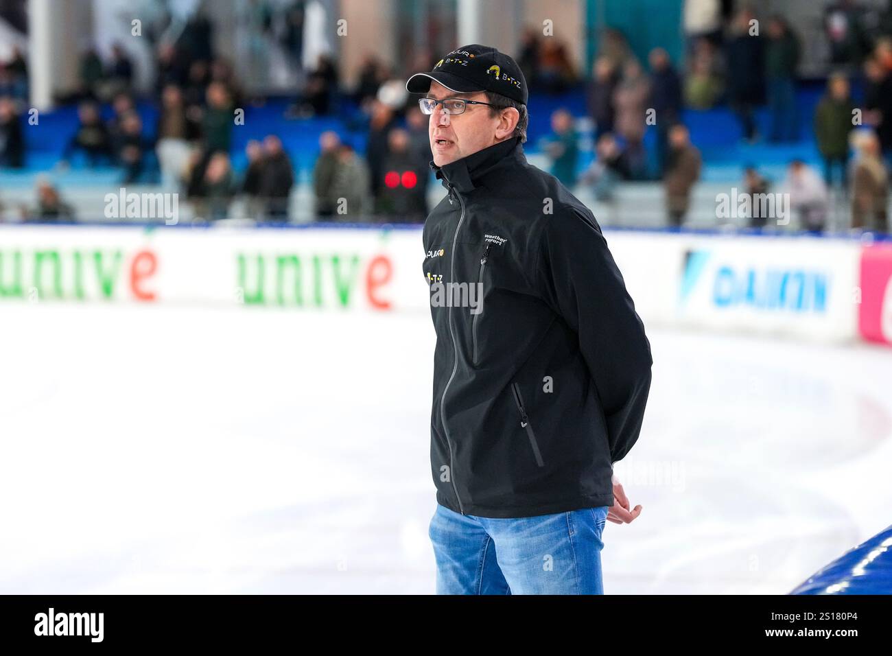 HEERENVEEN, NETHERLANDS - JANUARY 1: Eelco Kooistra during the Daikin NK Marathon 2025 at the ...