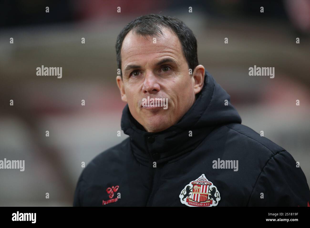 Sunderland Head Coach Régis Le Bris during the Sky Bet Championship ...