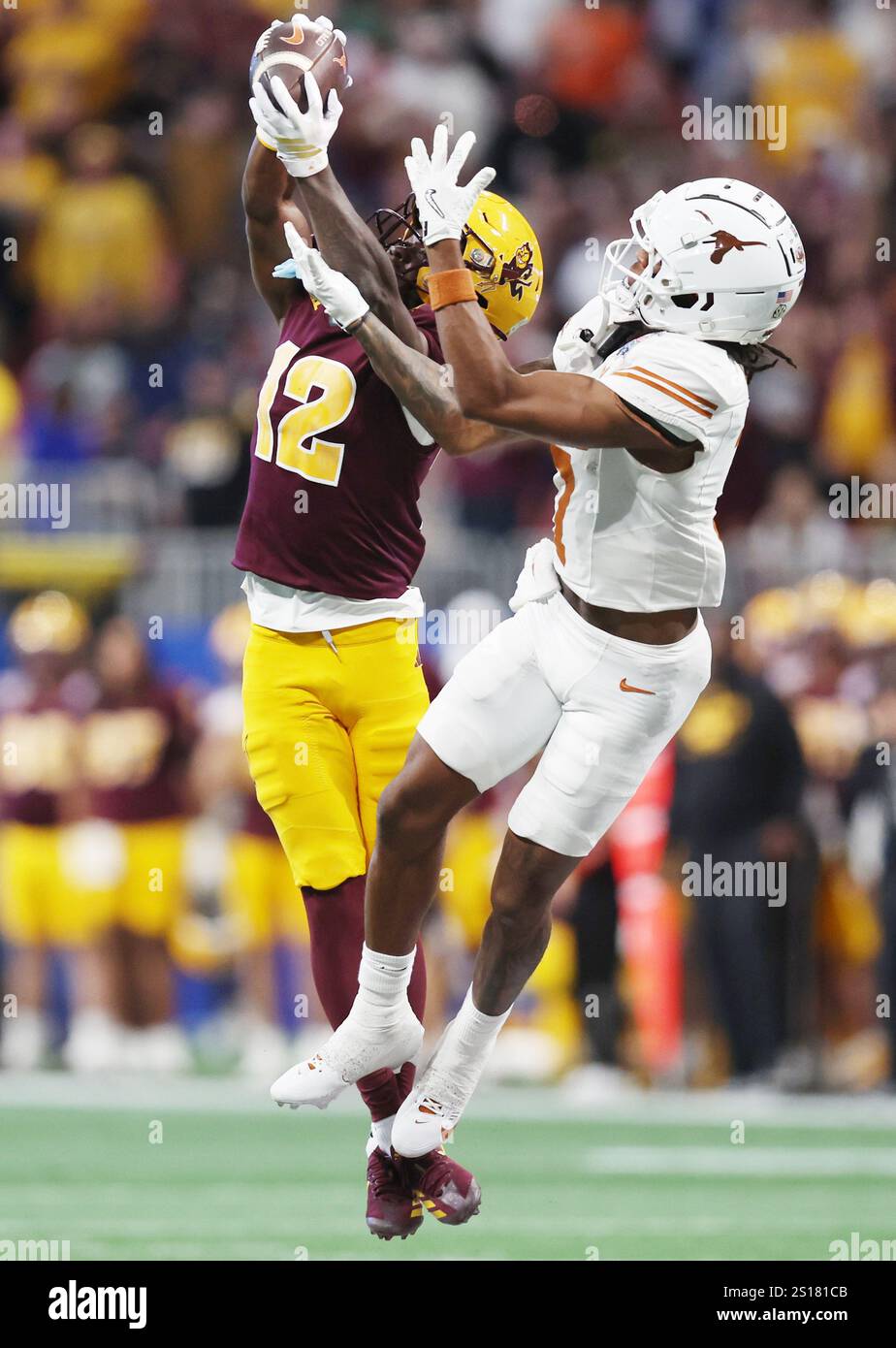 Atlanta, United States. 01st Jan, 2025. Arizona State defensive back ...