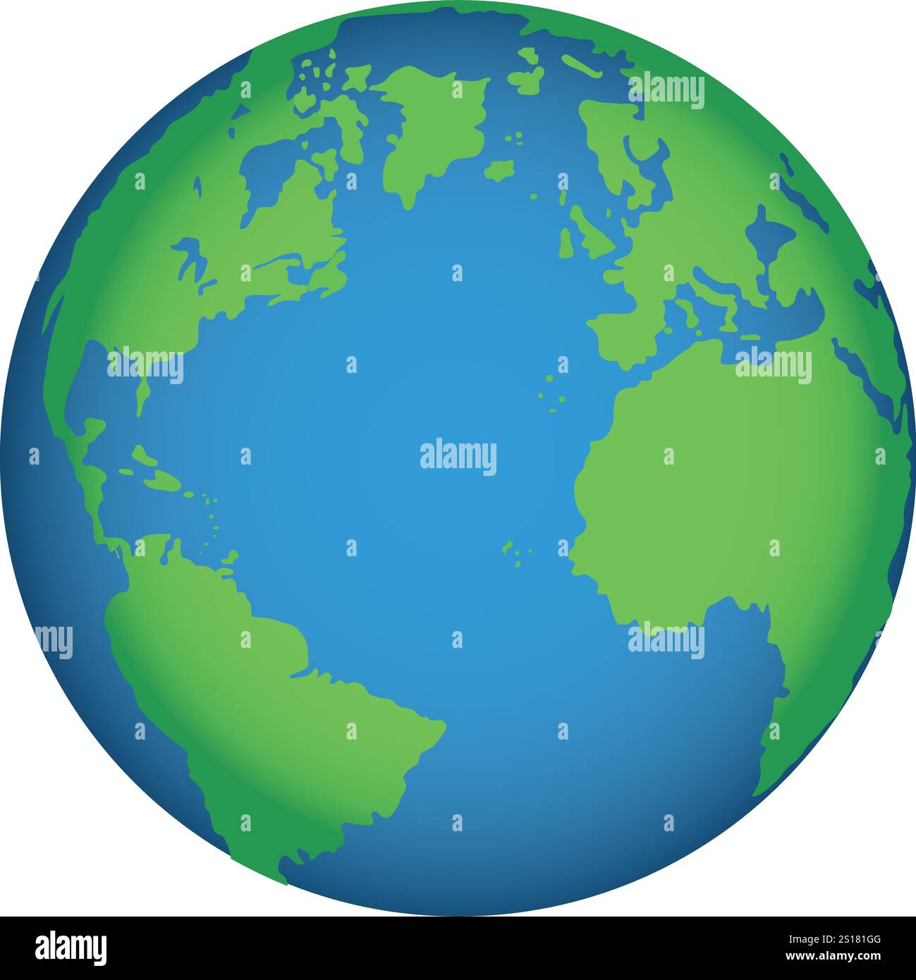 3D Planet Earth icon Earth day flat symbol Stock Vector Image & Art - Alamy