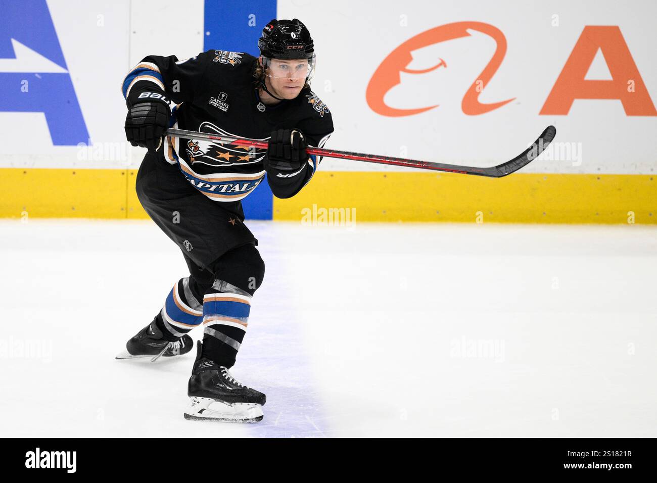 Washington Capitals Defenseman Jakob Chychrun 6 In Action During The