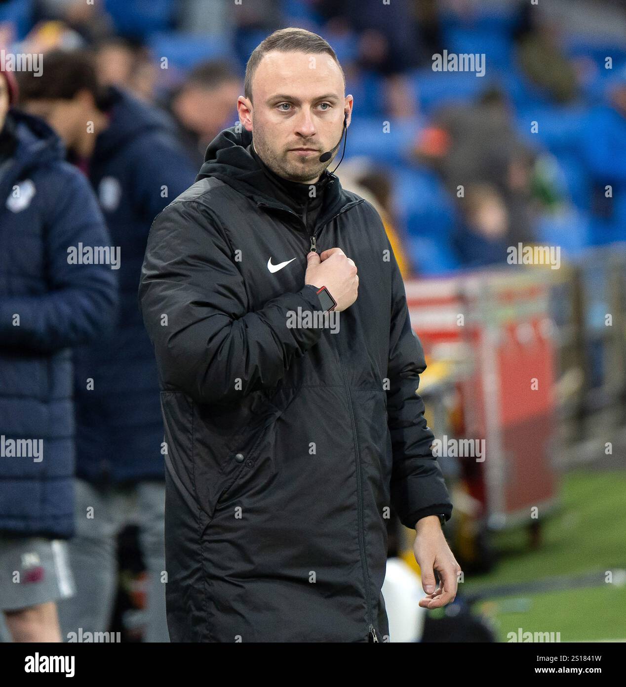 Dale Randall, local business man who is FAW level 2 qualified referee ...