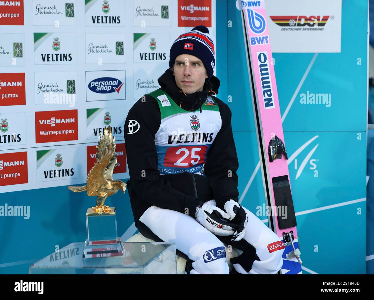 Granerud halvor egner nor sitzt in der leaderbox hi-res stock ...