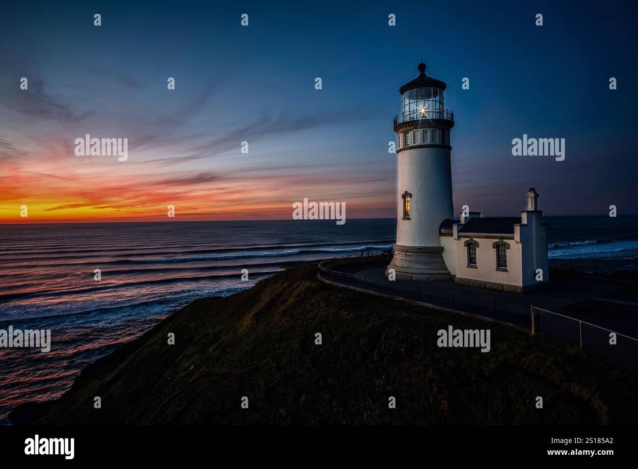North head lighthouse cape hi-res stock photography and images - Alamy