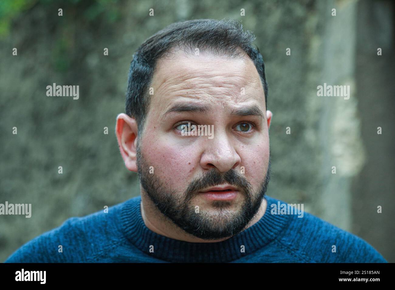 Shocking Surprise After A Bad News Stock Photo - Alamy