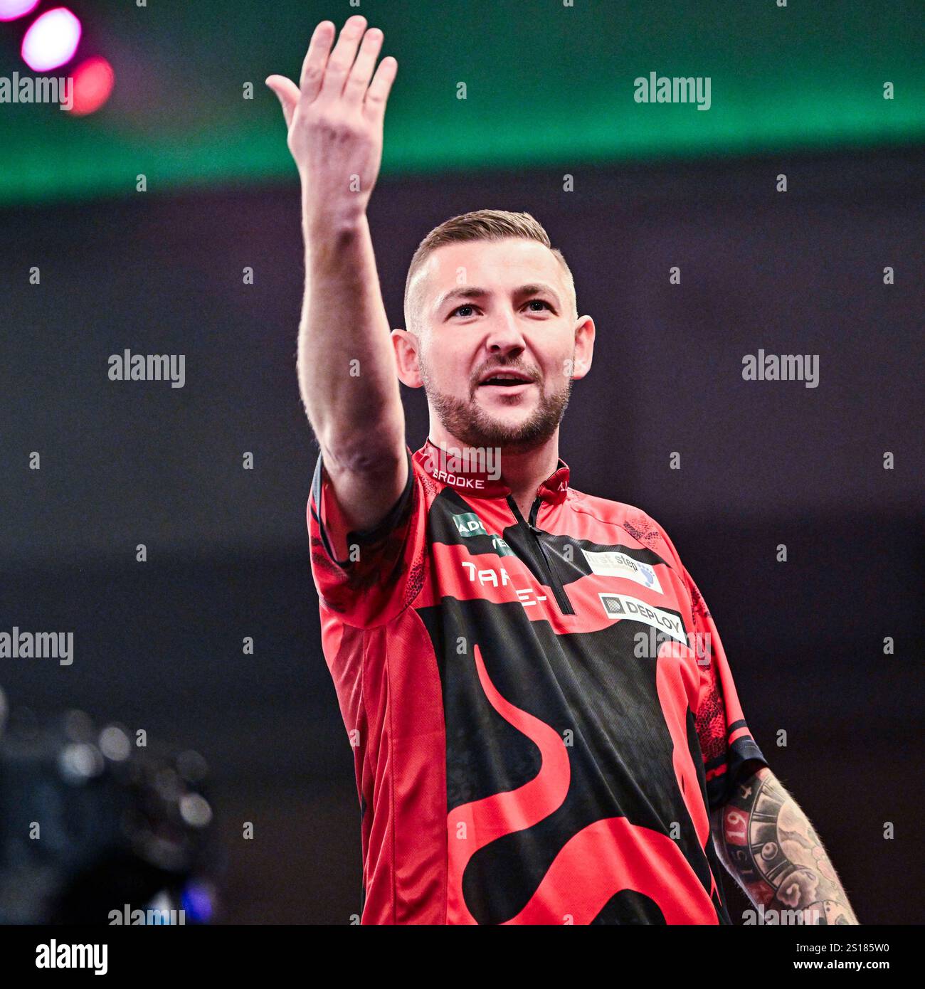 1st January 2025, Alexandra Palace, London, England; 2024/25 PDC Paddy ...