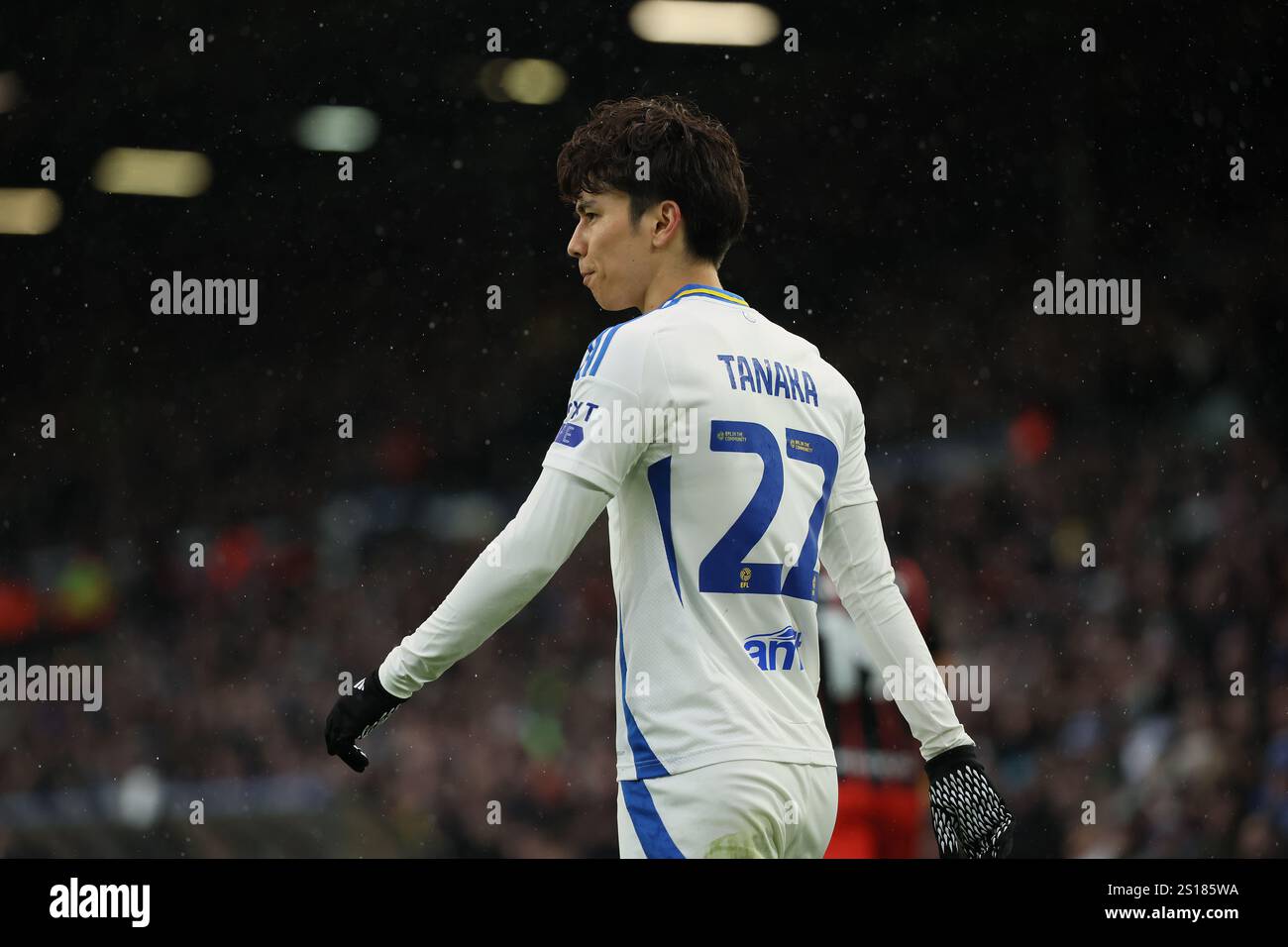 Ao Tanaka (Leeds United) during the Sky Bet Championship match between ...