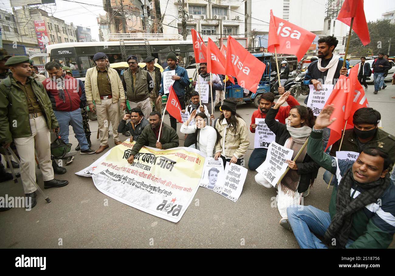 Patna, India. 01st Jan, 2025. PATNA, INDIA - DECEMBER 30: Members of ...
