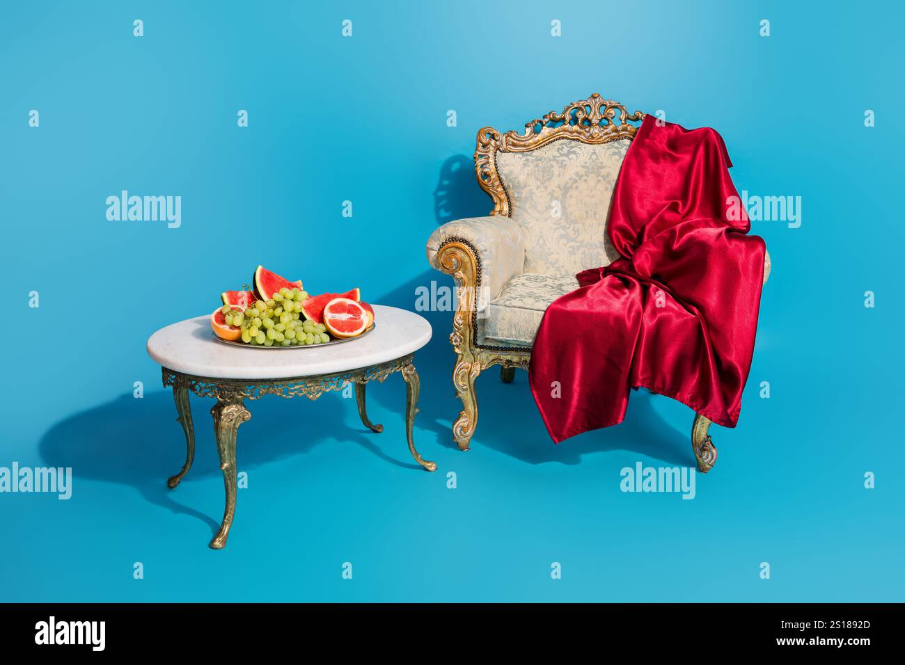 Portrait of luxury ancient furniture exhibition emperor throne fresh ...