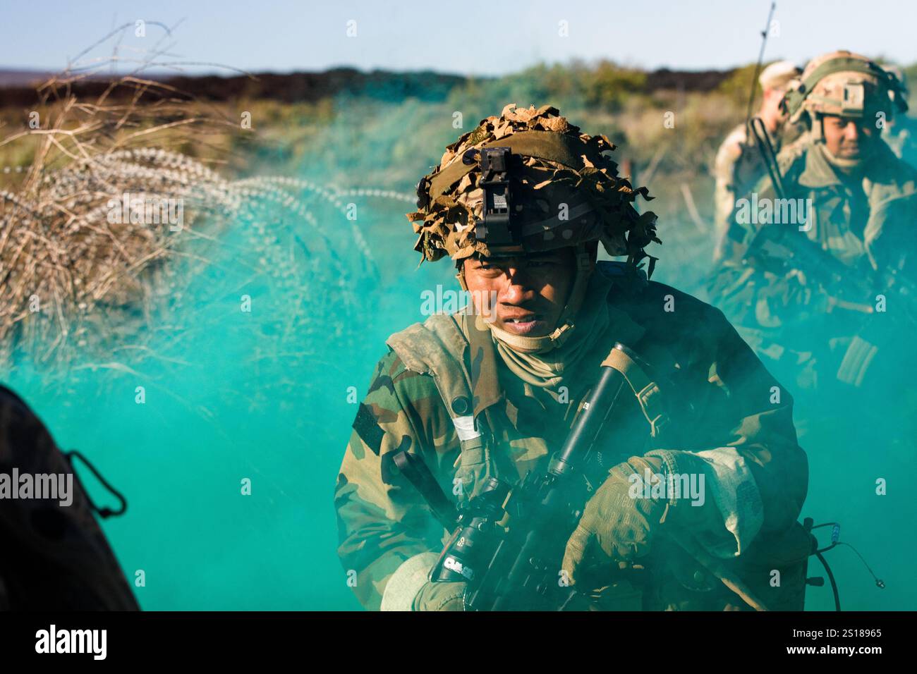 U.S. Army Reserve Soldiers from the 100th Battalion, 442nd Infantry ...