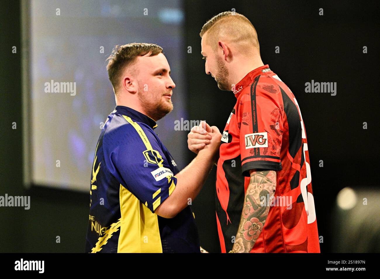 Alexandra Palace, London, UK. 1st Jan, 2025. 2024/25 PDC Paddy Power ...