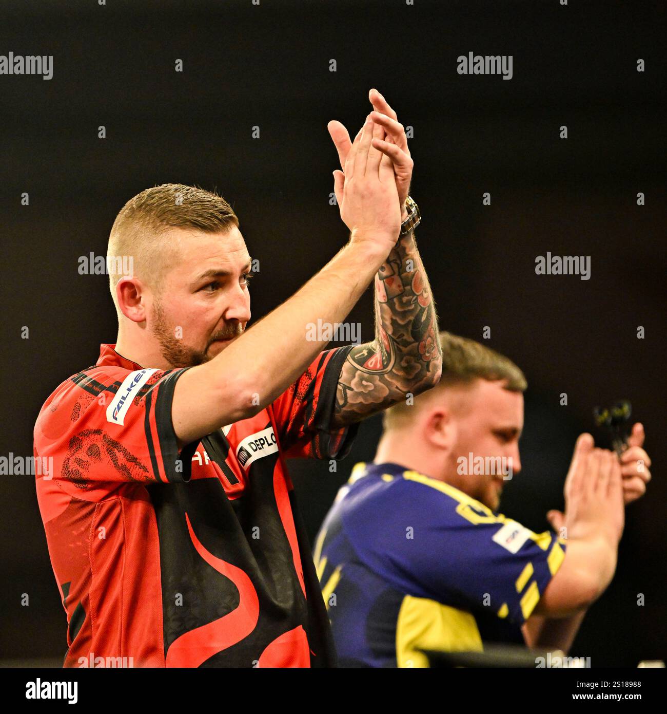 Alexandra Palace, London, UK. 1st Jan, 2025. 2024/25 PDC Paddy Power ...
