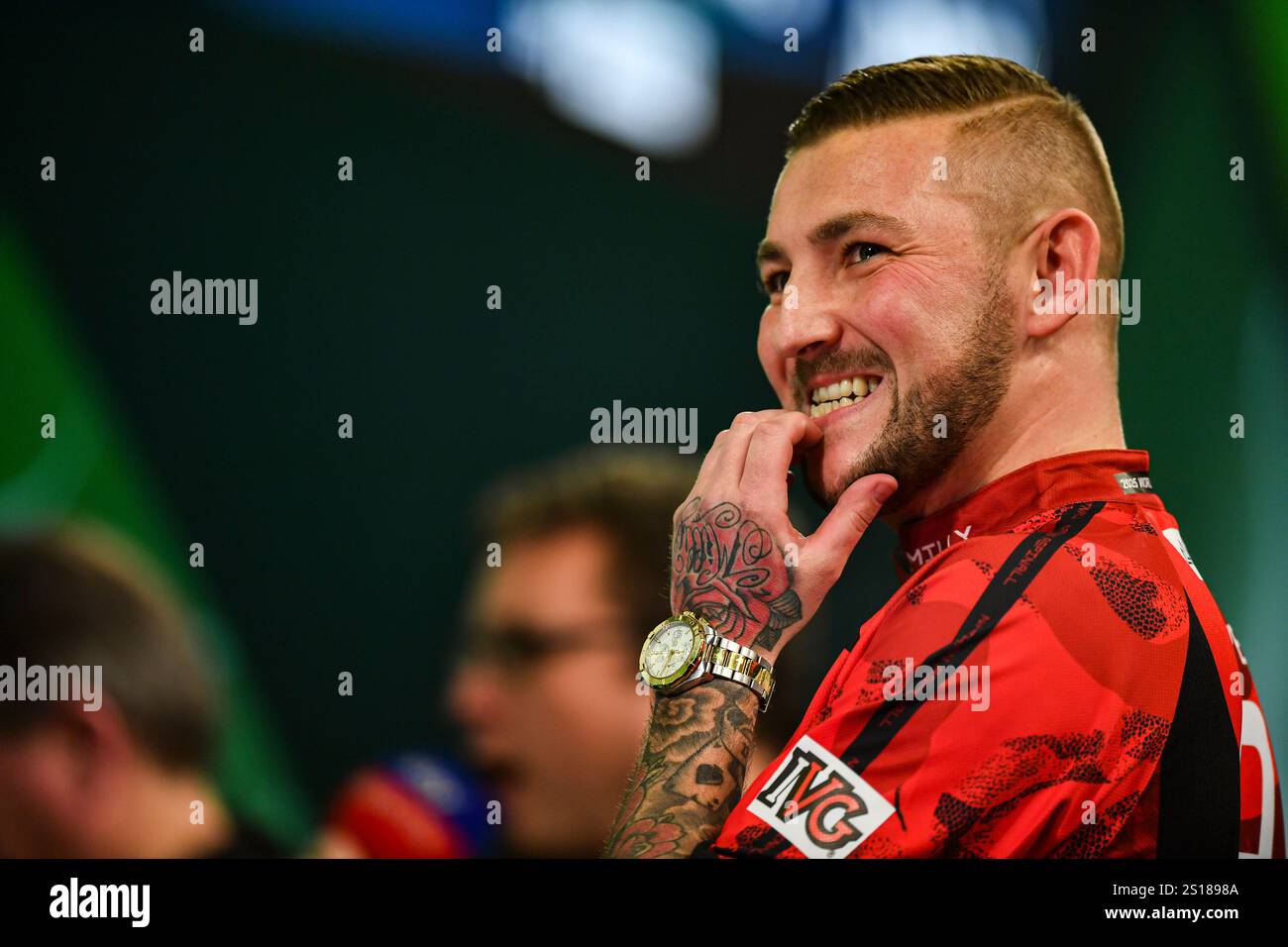 Alexandra Palace, London, UK. 1st Jan, 2025. 2024/25 PDC Paddy Power ...