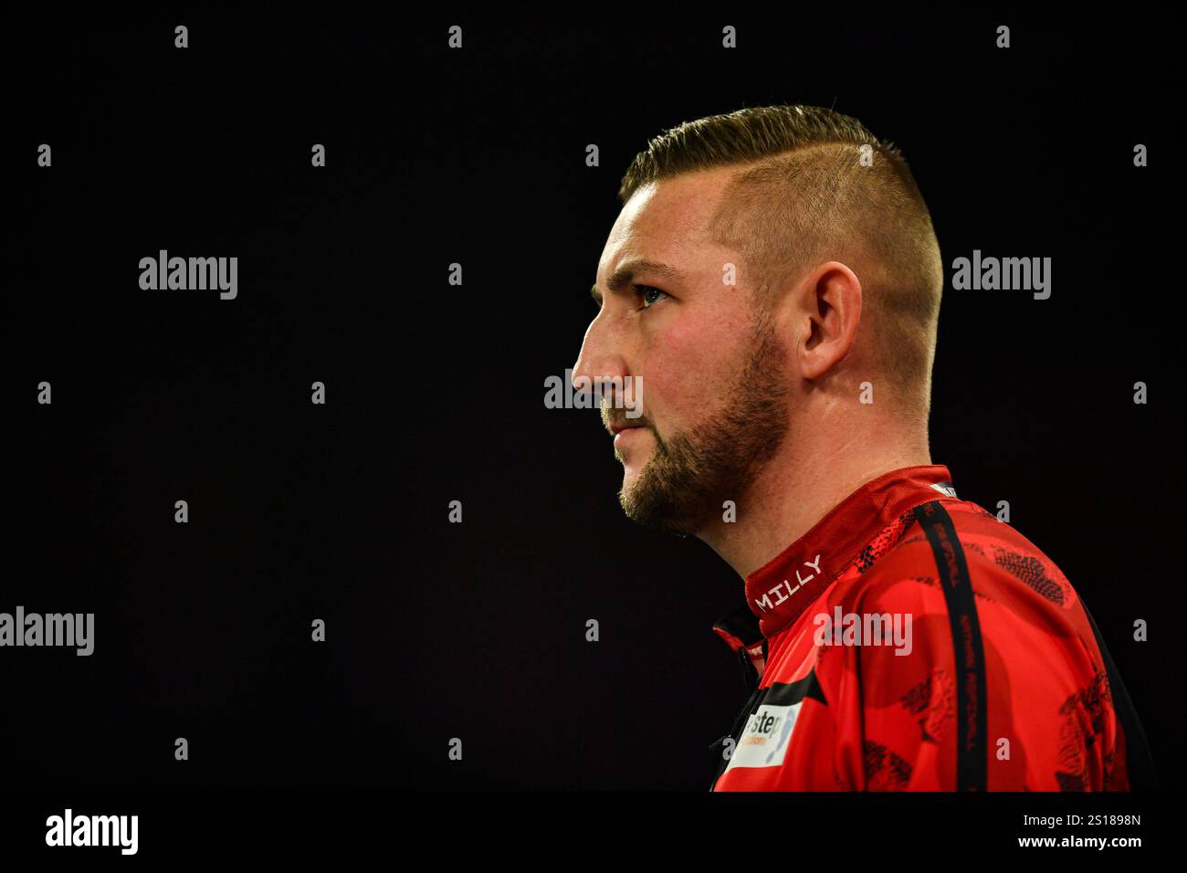 1st January 2025, Alexandra Palace, London, England; 2024/25 PDC Paddy ...